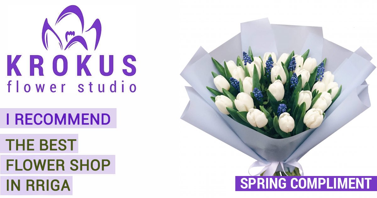 Spring compliment is a bouquet of fresh cut flowers. KROKUS is the best ...