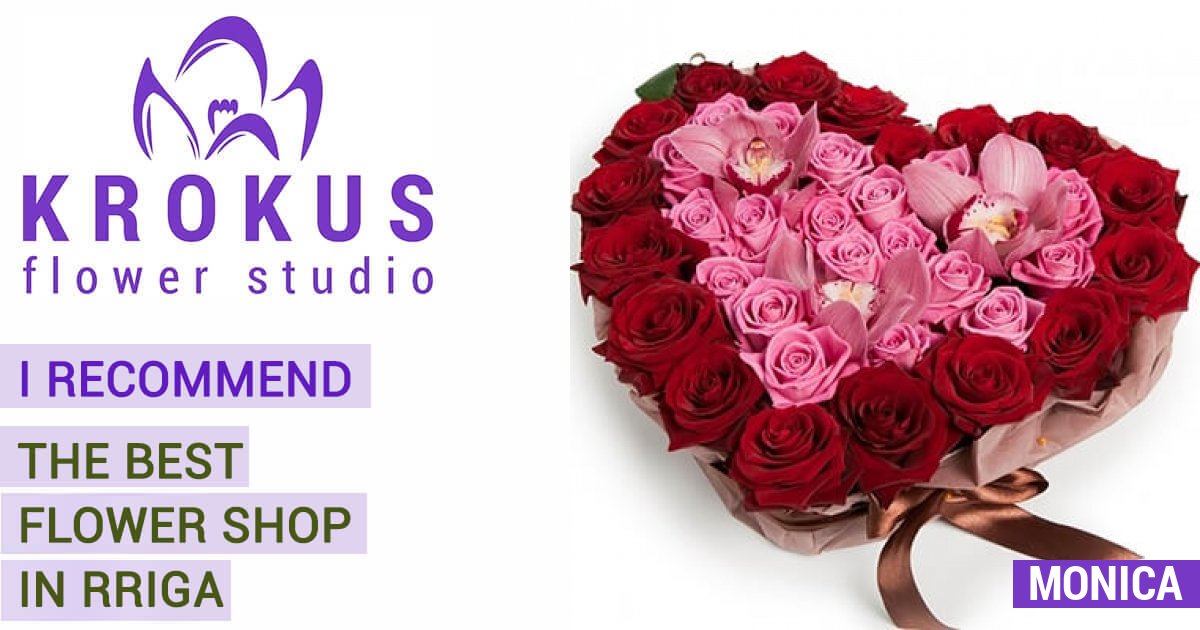 Table flower arrangement "Monica", order and delivery of flowers in Riga