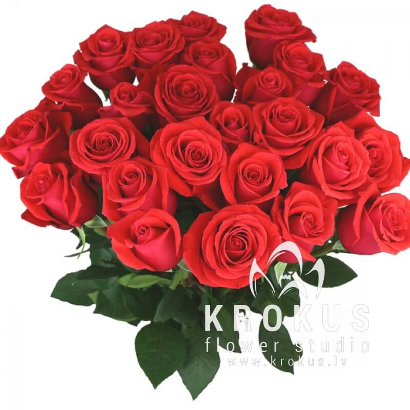Light red roses 60cm is a bouquet of fresh cut flowers. KROKUS is the ...