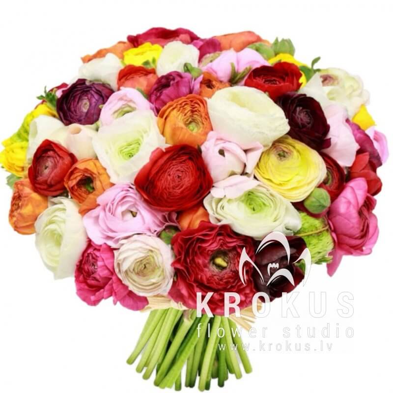 Bouquet of Ranunculus is the best bouquets with delivery in Riga and ...